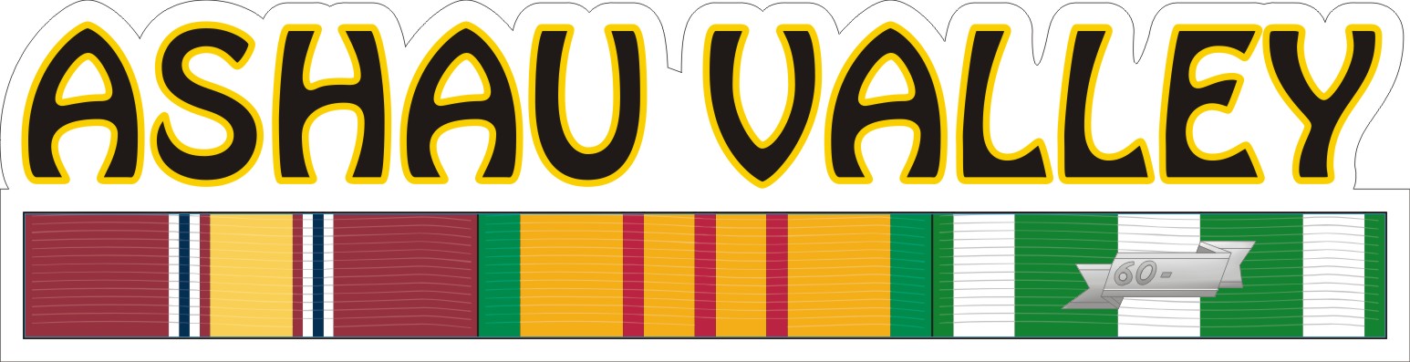 Ashau Valley Vietnam Decal Sticker