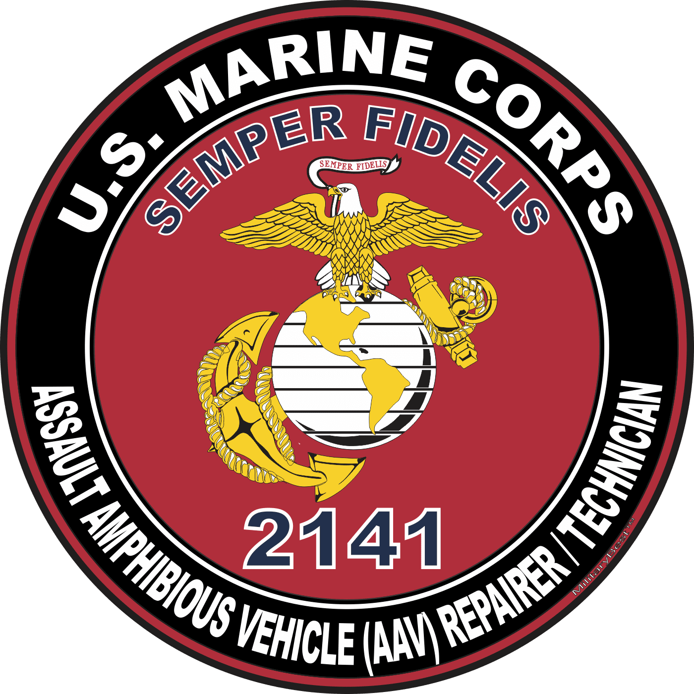 U.S.M.C. MOS 2141 Assault Amphibious Vehicle (AAV) Repairer ...