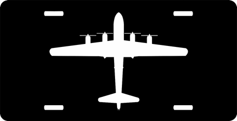 B29 Superfortress Bomber License Plate
