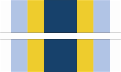 Basic Military Training Honor Graduate Ribbon Decal