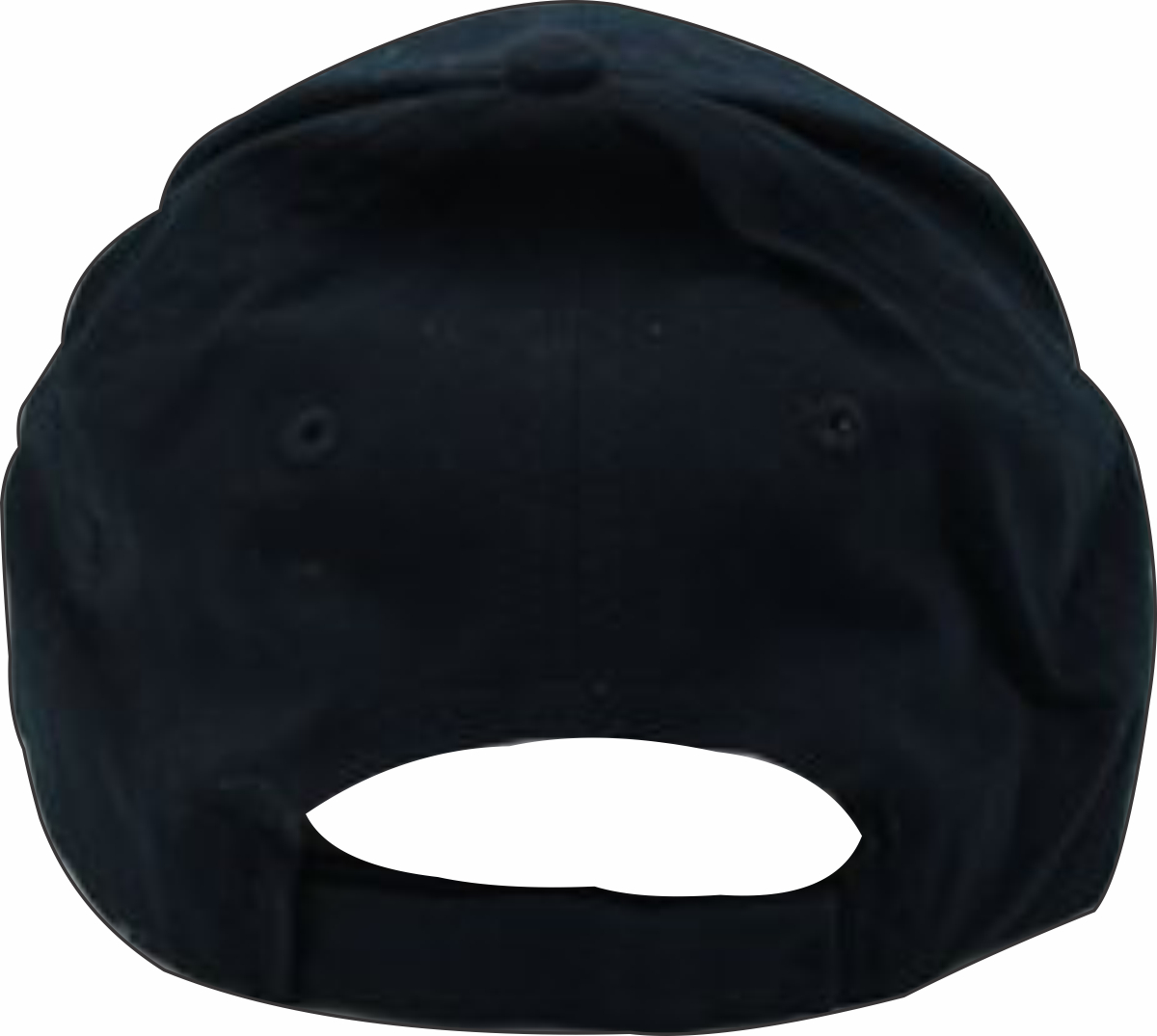Blank Navy Cap with Hook & Loop in Front