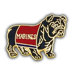 Bulldog Lapel Pin
