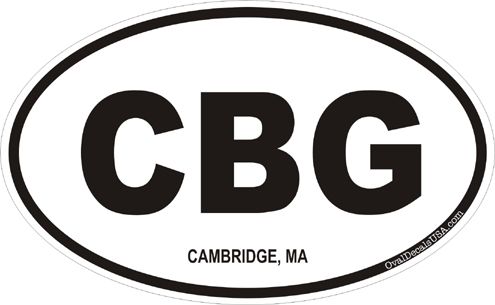 Cambridge, Massachusetts Decal Sticker