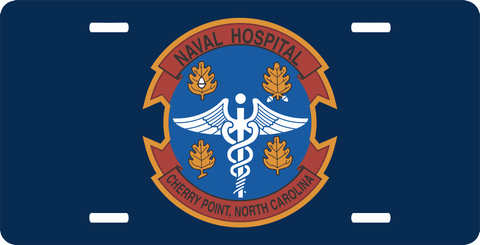 Cherry Point Naval Hospital License Plate