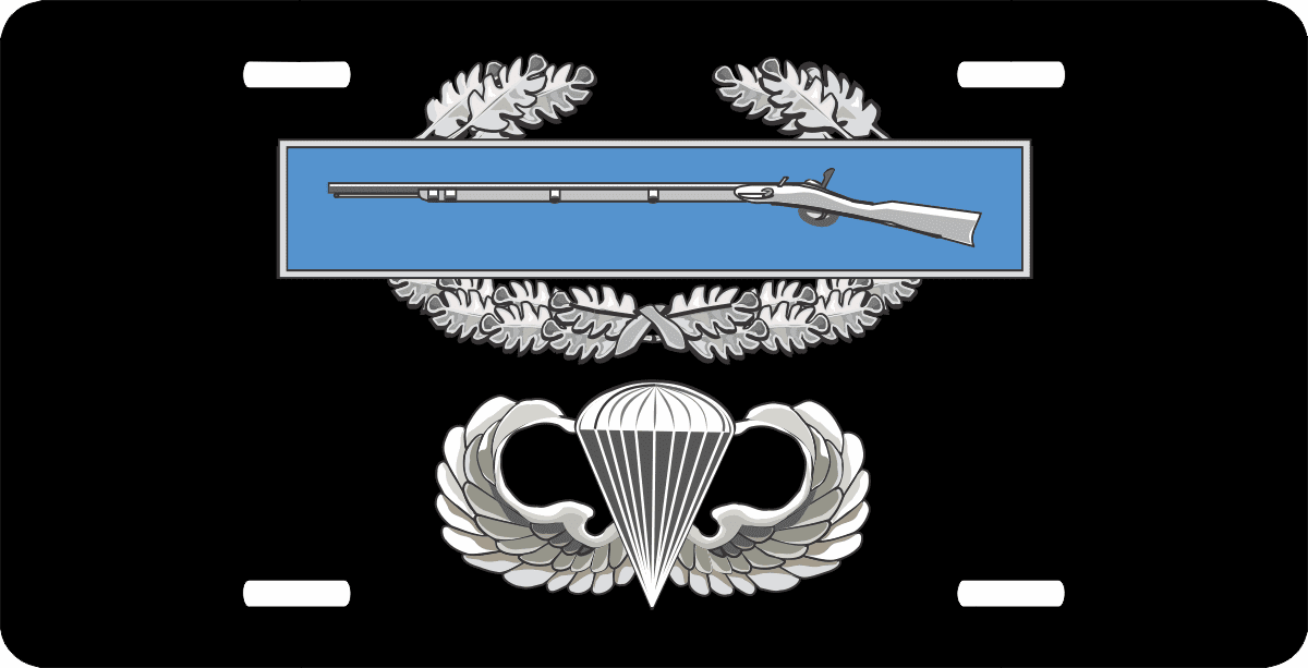 CIB Jump Wings License Plate