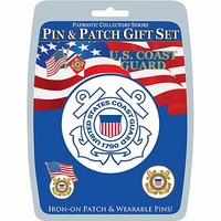U.S. Coast Guard Veteran Lapel Pin