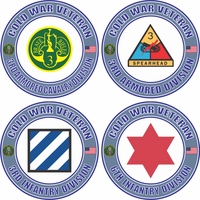 Cold War Veteran Decals Stickers