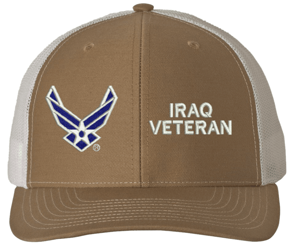 Custom Air Force Split Cap (Made in America)