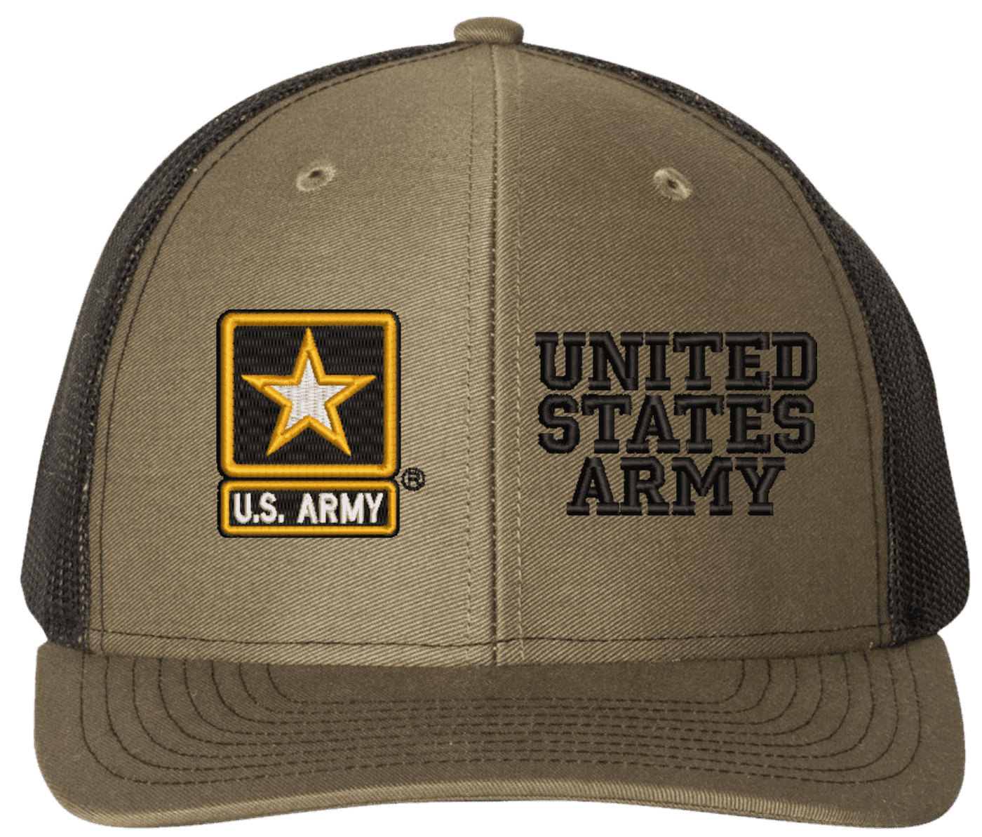 Custom Army Split Cap (Made in America)