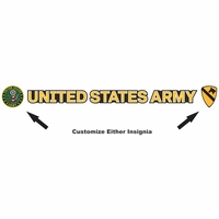 U.S. Army Window Strip Decal