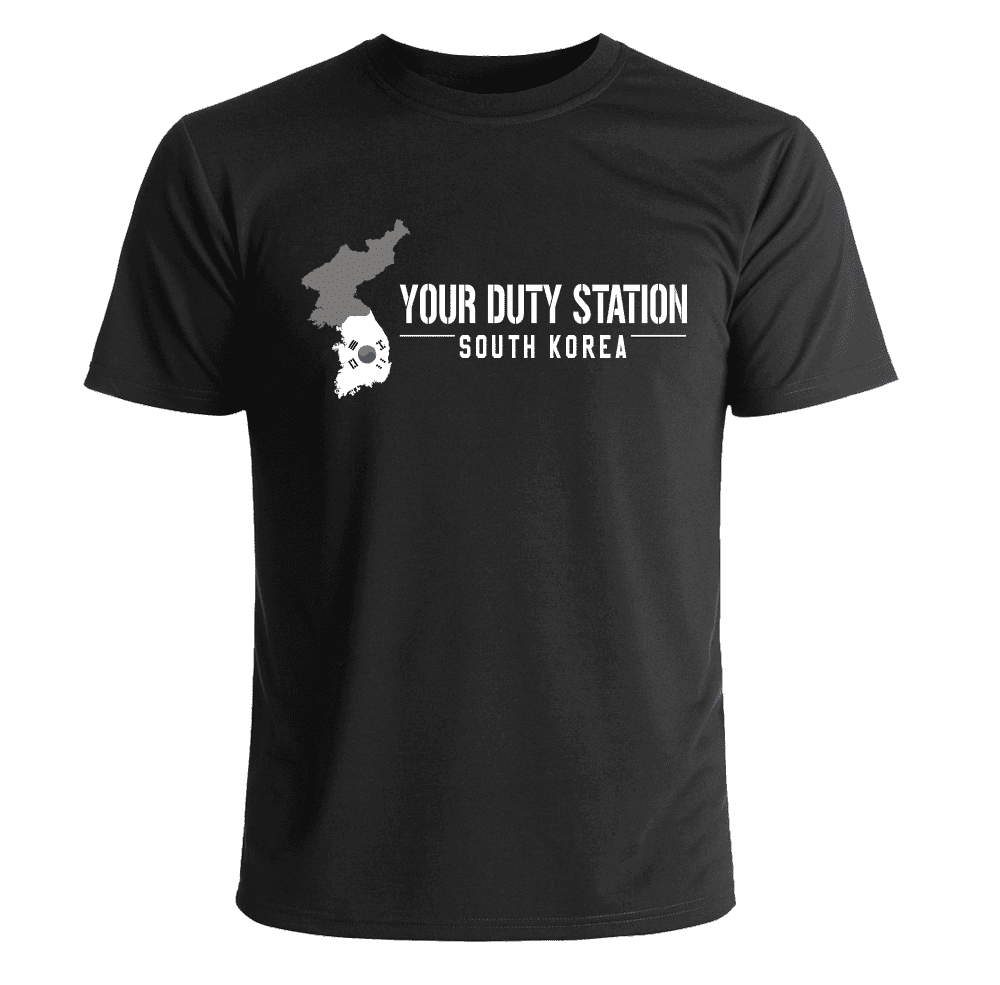 Custom Korea Duty Station T-Shirt