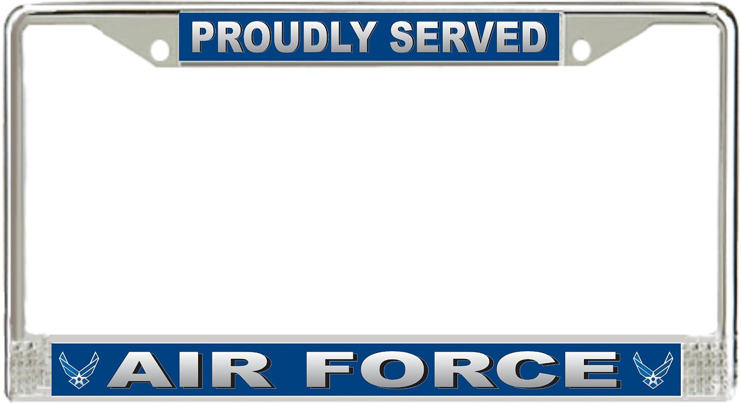 Custom U.S. Air Force License Plate Frame