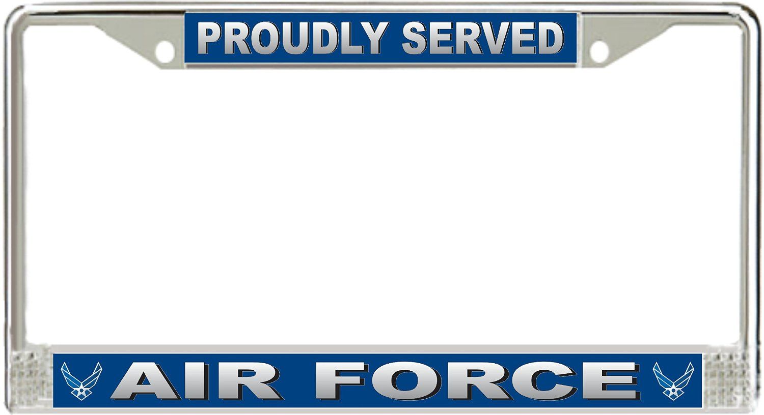 Custom U.S. Air Force License Plate Frame