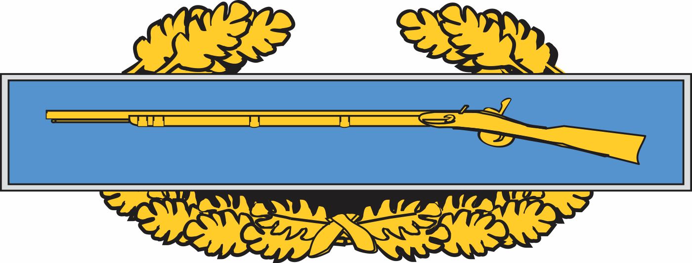 U.S. Army Master Combat Badge Vinyl Decal