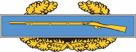 U.S. Army Master Combat Badge Vinyl Decal