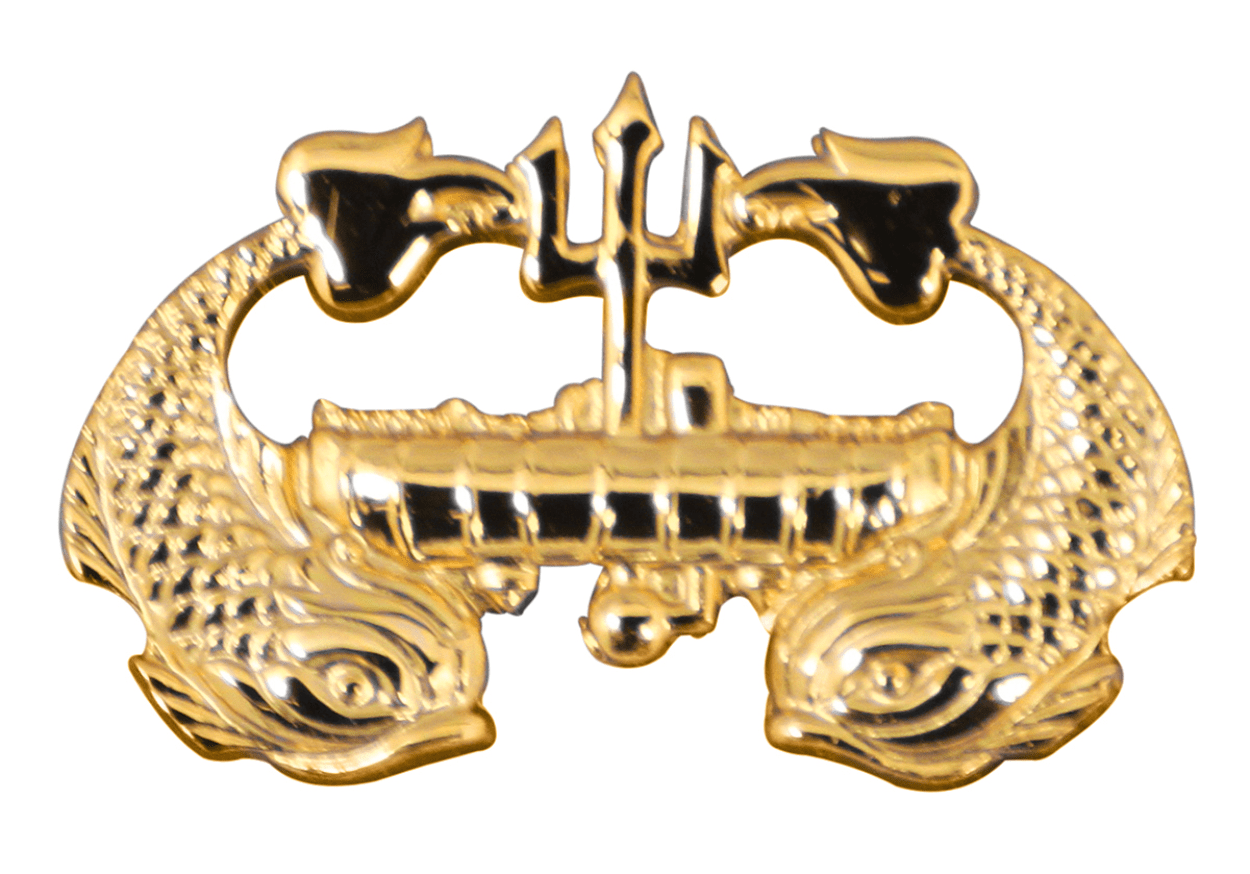 Deep Submergence Officer Regulation Size Badge