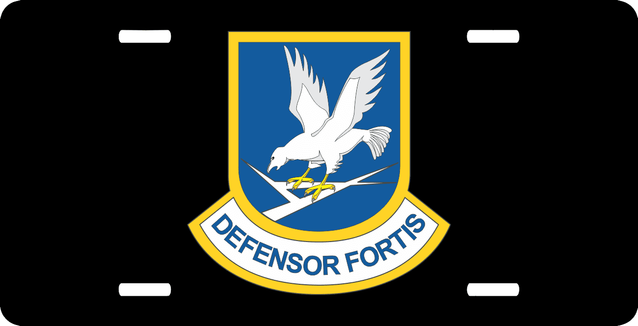 DEFENSOR FORTIS License Plate