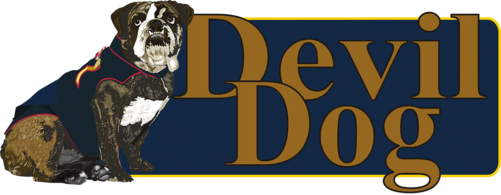 Devil Dog Decal Sticker