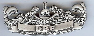 Diesel Boats Forever Large, 1-1/2 inch, Lapel Pin