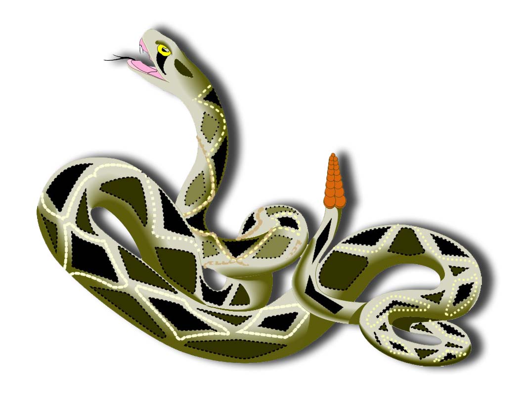 Don't Tread on Me Symbol Snake Sticker