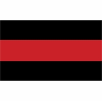Firefighter Thin Red Line Father Decal