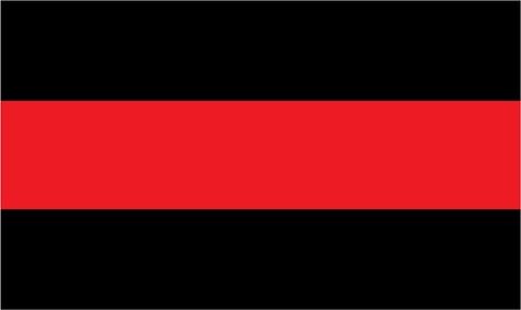 Firefighter Thin Red Line Decal