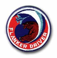 Flanker Driver 4" Military Patch