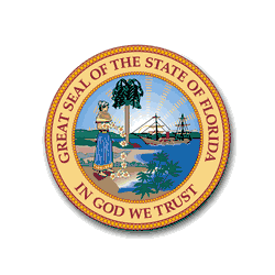 Florida State Seal Vinyl Transfer Decal
