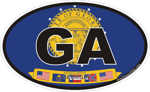 Georgia Decal Sticker