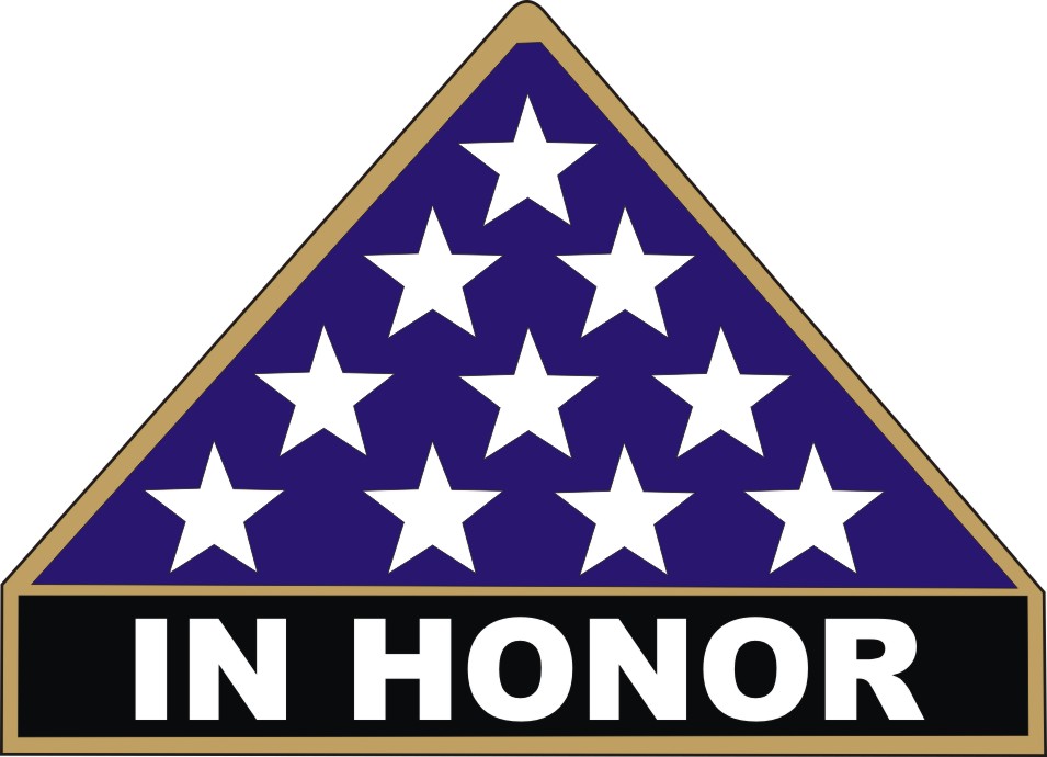 In Honor Decal Sticker