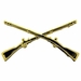 Infantry Crossed Rifles 1 3/8"