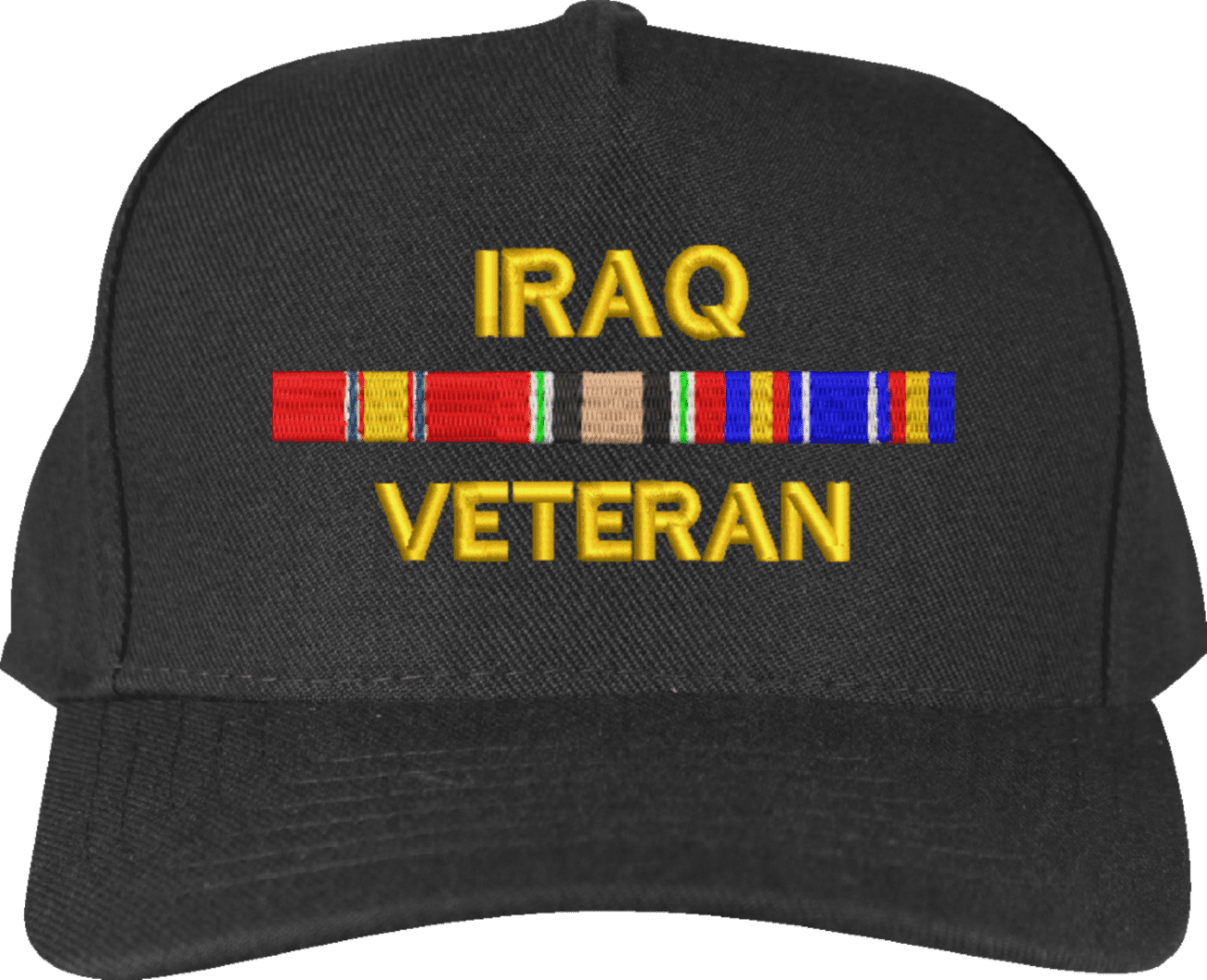 Iraq Veteran War Conflict Ribbon Cap