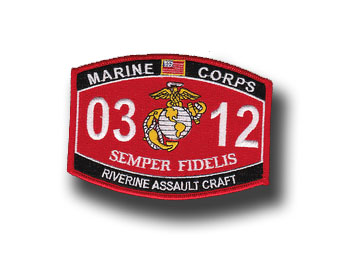 LAV Assaultman Marine Corps MOS 0312 USMC 5" Military Patch