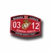 LAV Assaultman Marine Corps MOS 0312 USMC 5" Military Patch