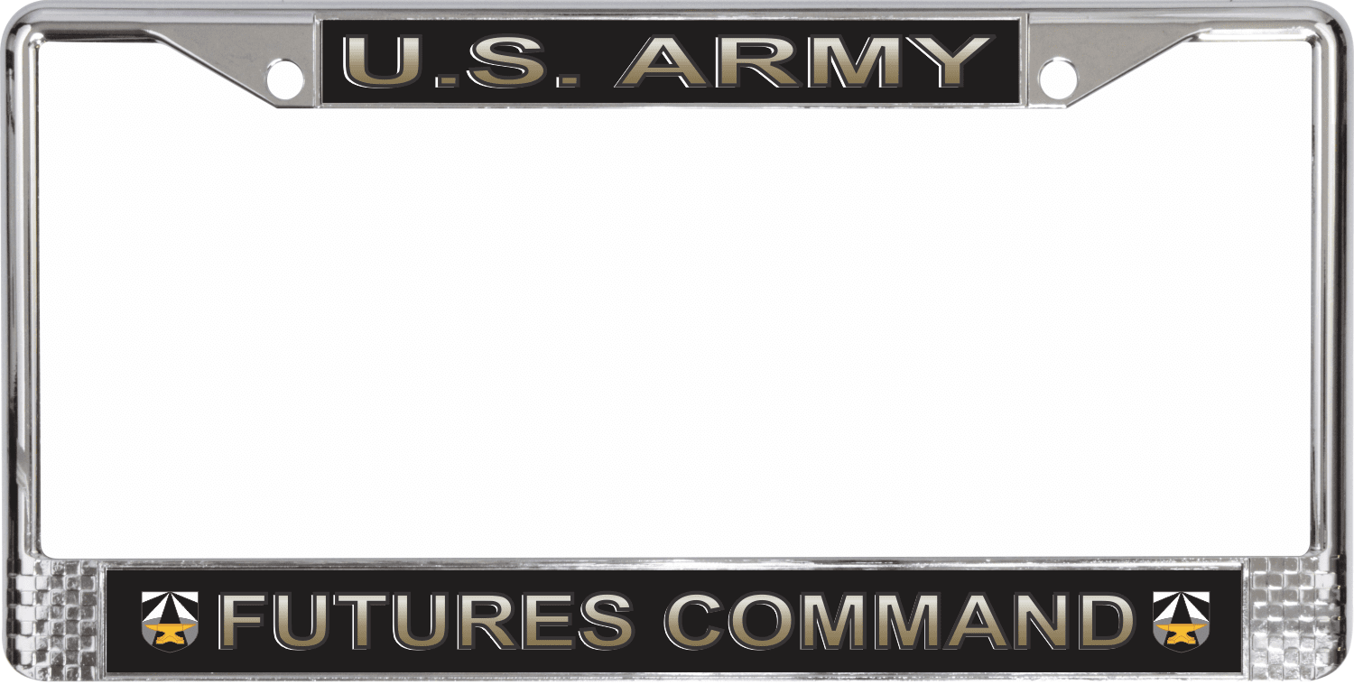 U.S. Army Futures Command License Plate Frame
