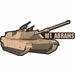 M1 Abrams Tank Decal