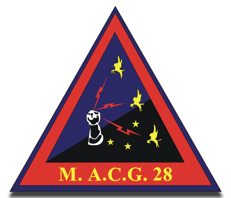 Marine Air Control Group MACG 28 2nd MAW Sticker Decal