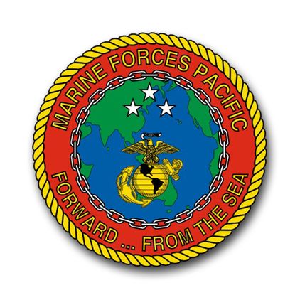 Marine Forces Pacific Vinyl Transfer Decal