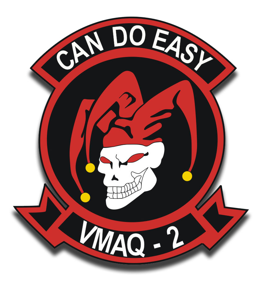 Marine Tactical Electronic Warfare Squadron 2 of MAG 14 Sticker Decal