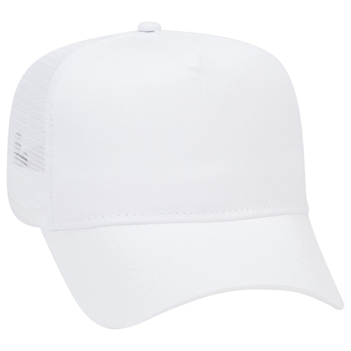 Mesh Back Cotton Twill Ball Cap