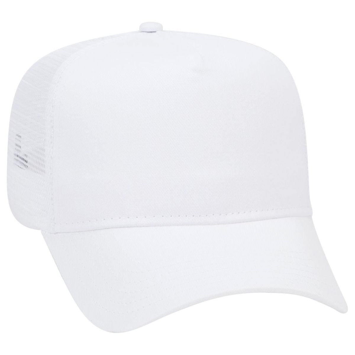 Mesh Back Cotton Twill Ball Cap