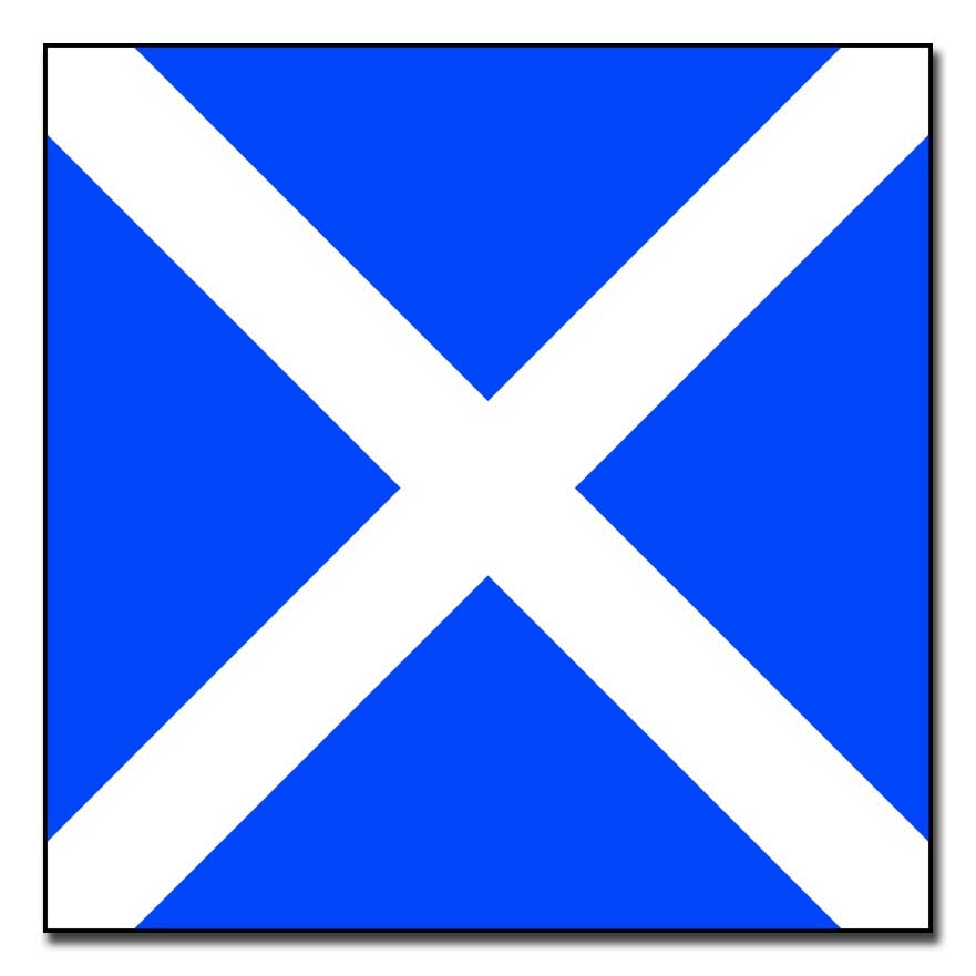 Mike Signal Flag Sticker Decal