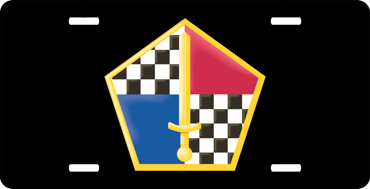 Military Entrance Procurement Command License Plate