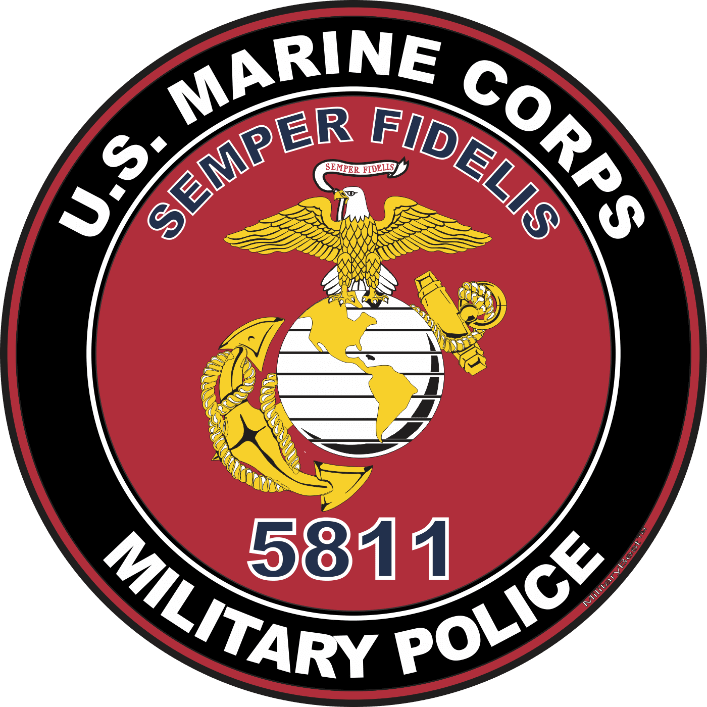 Usmc Military Police Badge