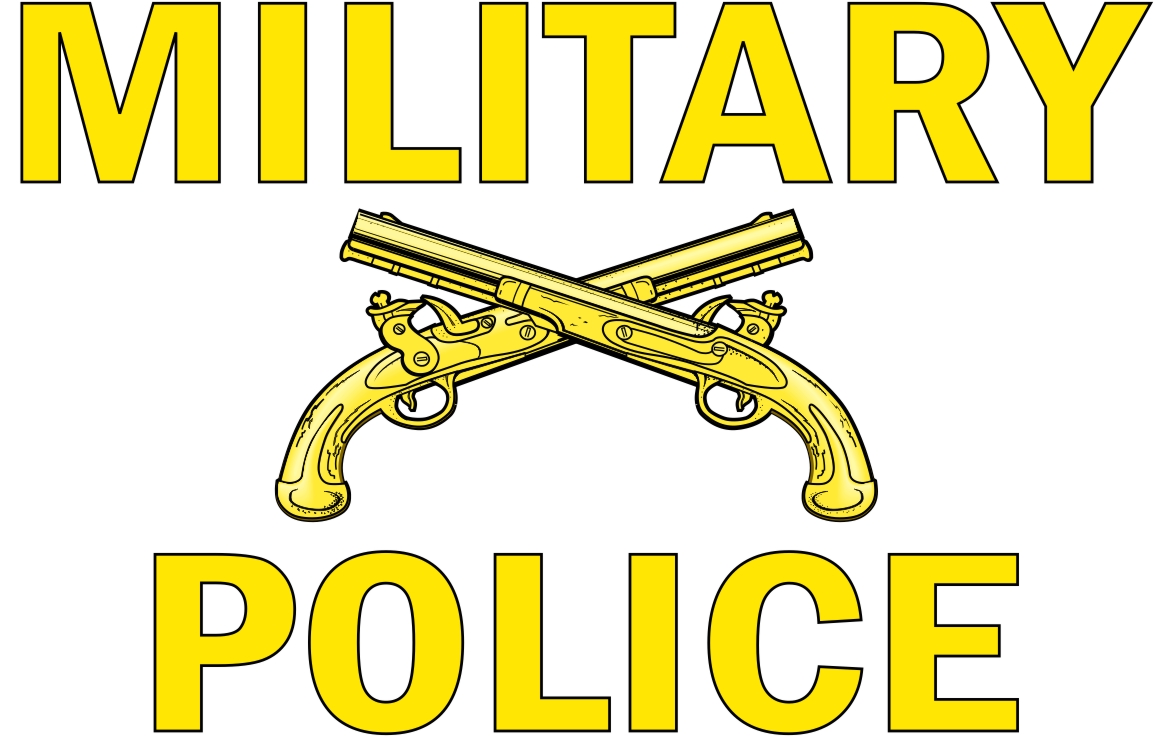 MILITARY POLICE Vinyl Transfer DECAL