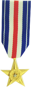 Military Silver Star Medal - Mini