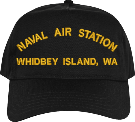 NAS Whidbey Island, WA Embroidered Cap