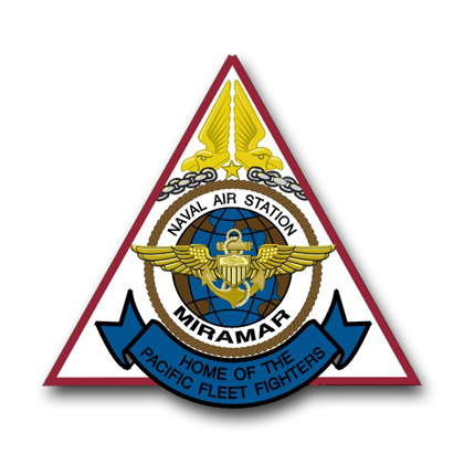Naval Air Station Miramar Vinyl Transfer Decal