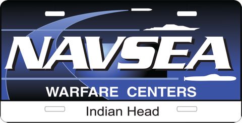 NAVSEA - Warfare Centers - Indian Head - License Plate