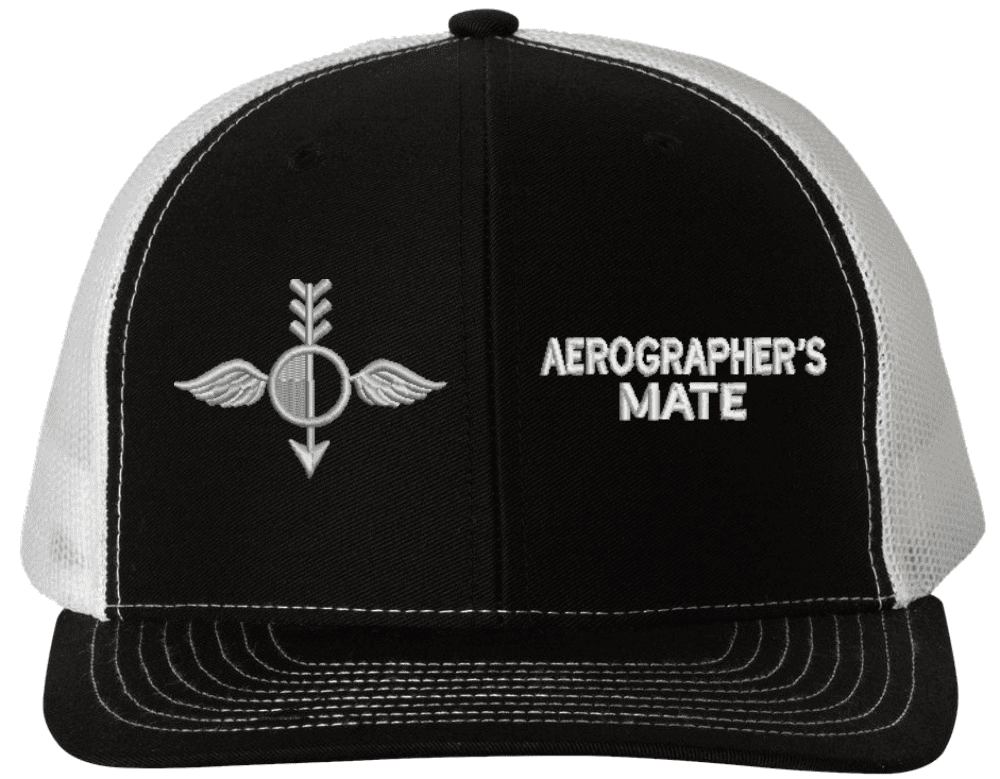 Navy Aerographer's Mate (AG) Rating USA Mesh-Back Cap
